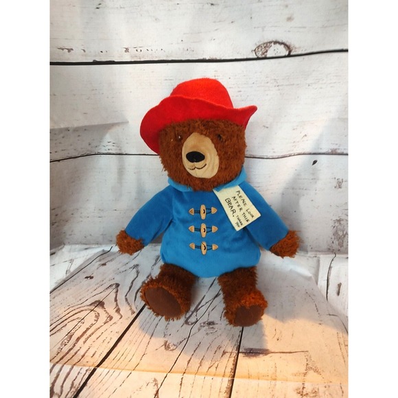 Kohls | Toys | Paddington Bear Plush 4 Stuffed Animal Toy Kohls Cares Red Hat Blue Coat | Poshmark